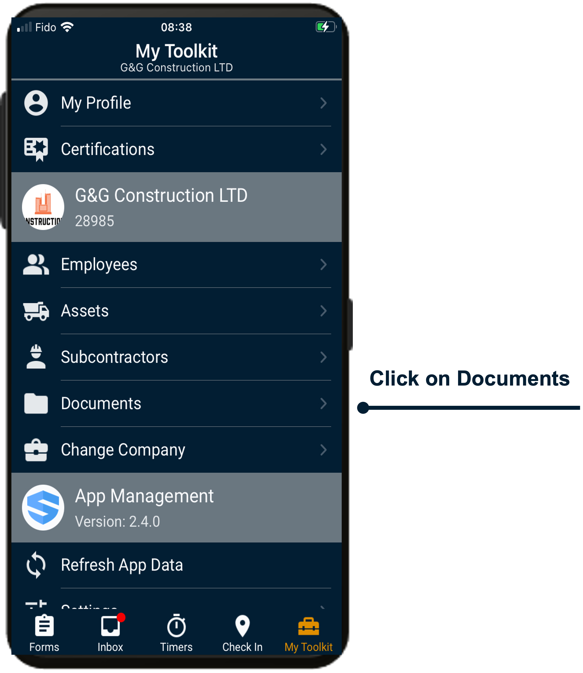 Sign Documents – SALUS