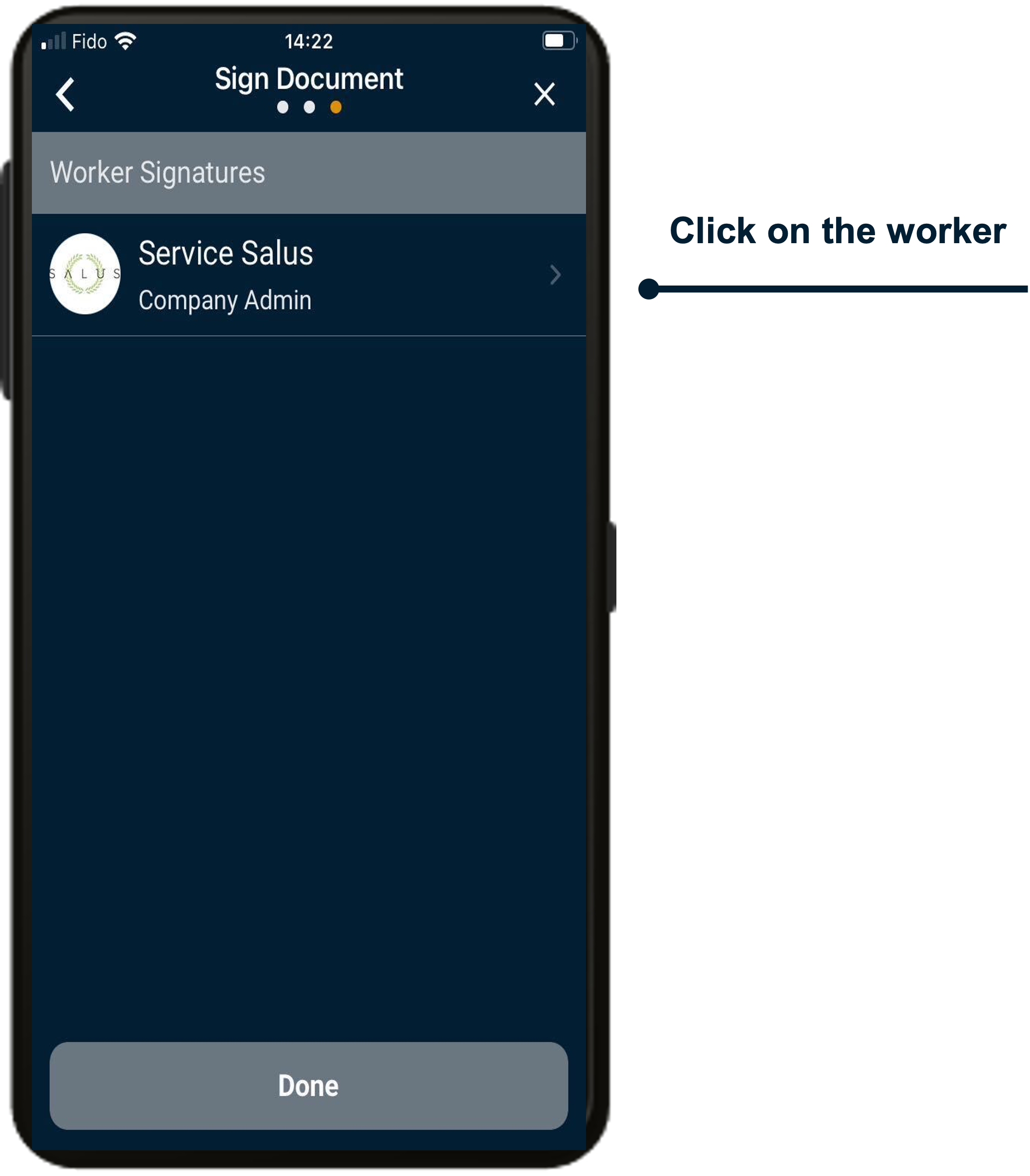 Sign Documents – SALUS