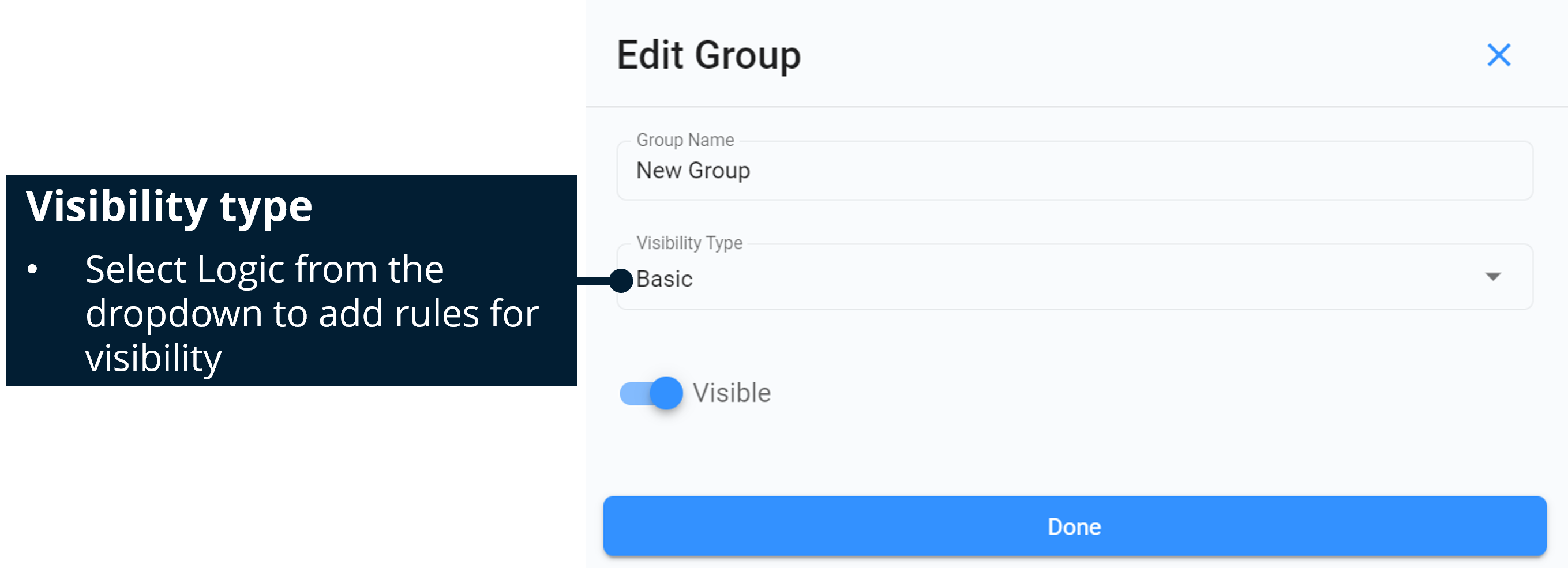 Form Builder - Visibility Logic – SALUS